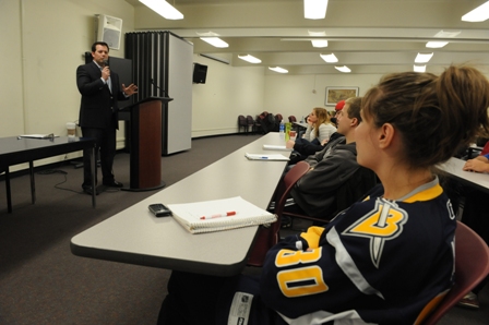 Sabres' Broadcaster Kevin Sylvester returns as guest speaker | Fredonia.edu