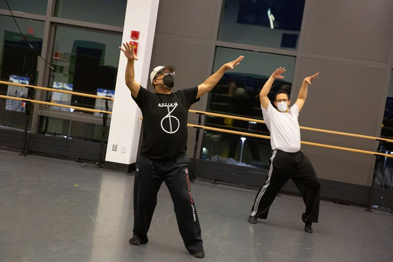Acclaimed choreographer leads, challenges students in residency ...