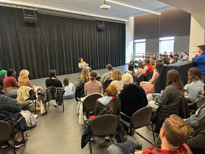 Alumna returns to campus while on national tour of ‘Hadestown ...