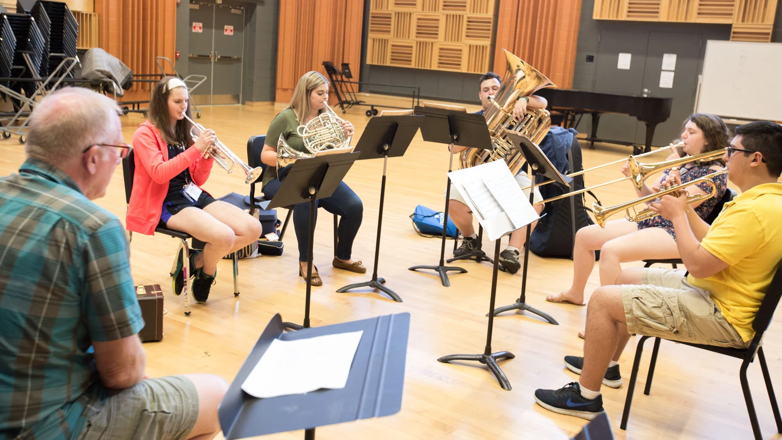 High School Band Camp | Fredonia.edu