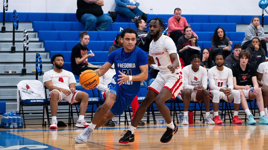Devils fall in OT at Oneonta | Fredonia.edu